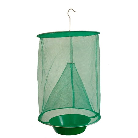 Fly Catcher Foldable Hanging Fly Trap Insect Bug Cage Mesh Net Trap ...