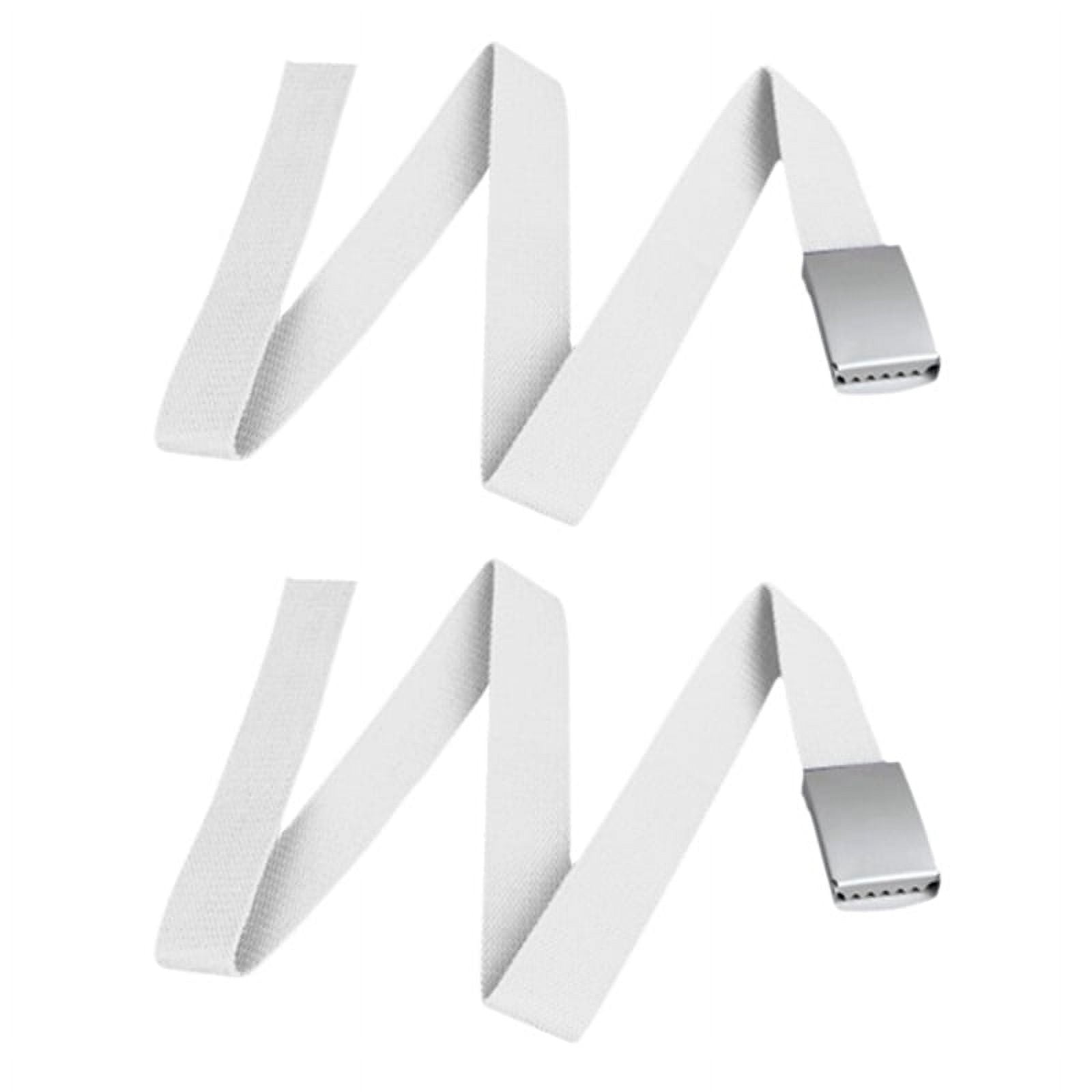 2X Canvas Cotton White Belt Belts Textile Ribbon Belt - Walmart.ca