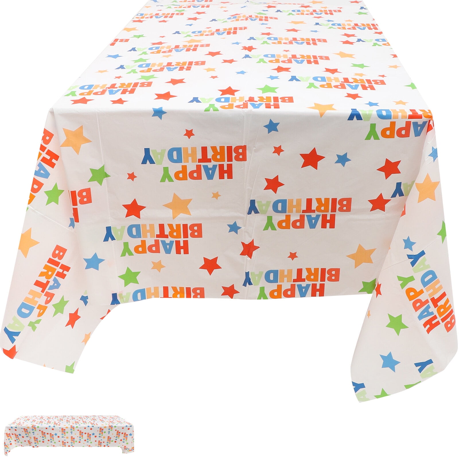 Reusable Tablecloth Birthday Table Cloth Birthday Tablecloth Party ...
