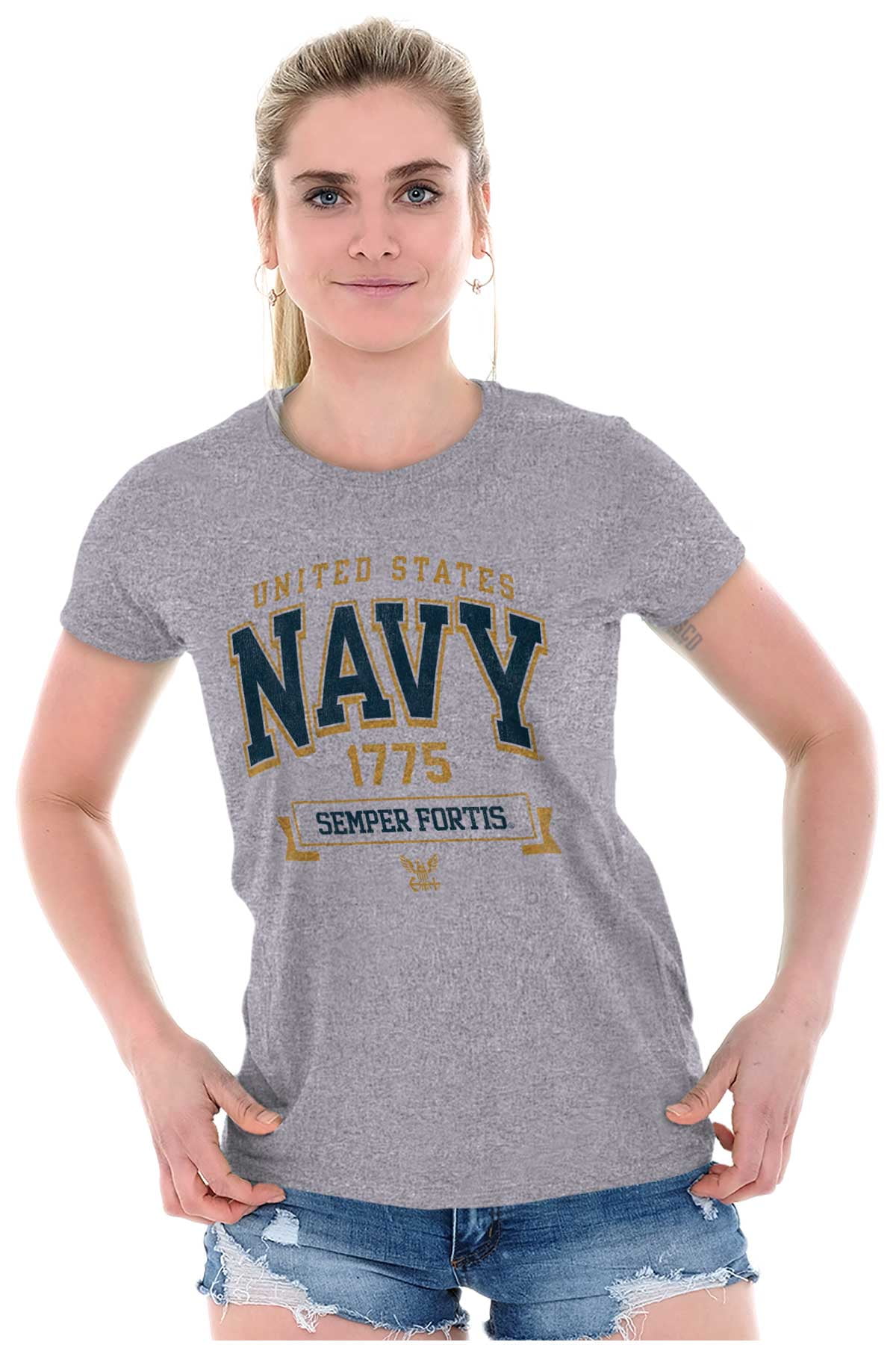 United States Navy Semper Fortis 1775 Zip Up Hoodie Men's Women's ...