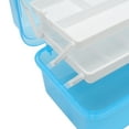 3 Layers Portable Storage Box, Transparent, Handheld, Folding ...