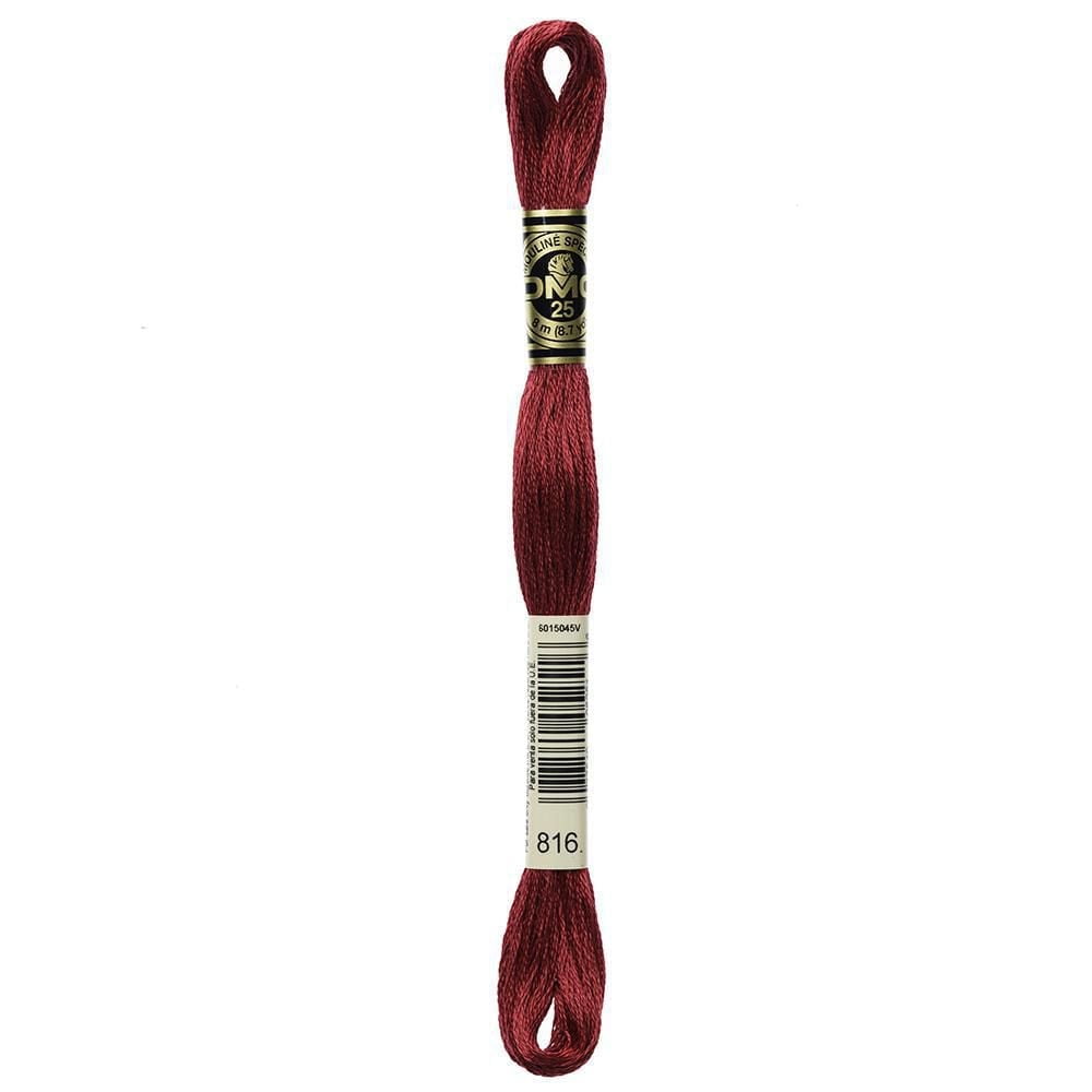 Click here for Dmc Red Cotton 6 Strand Floss 8m prices