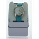 Disney Daisy Duck Watch Genuine Leather Teal blue Strap DA500 - Walmart.com
