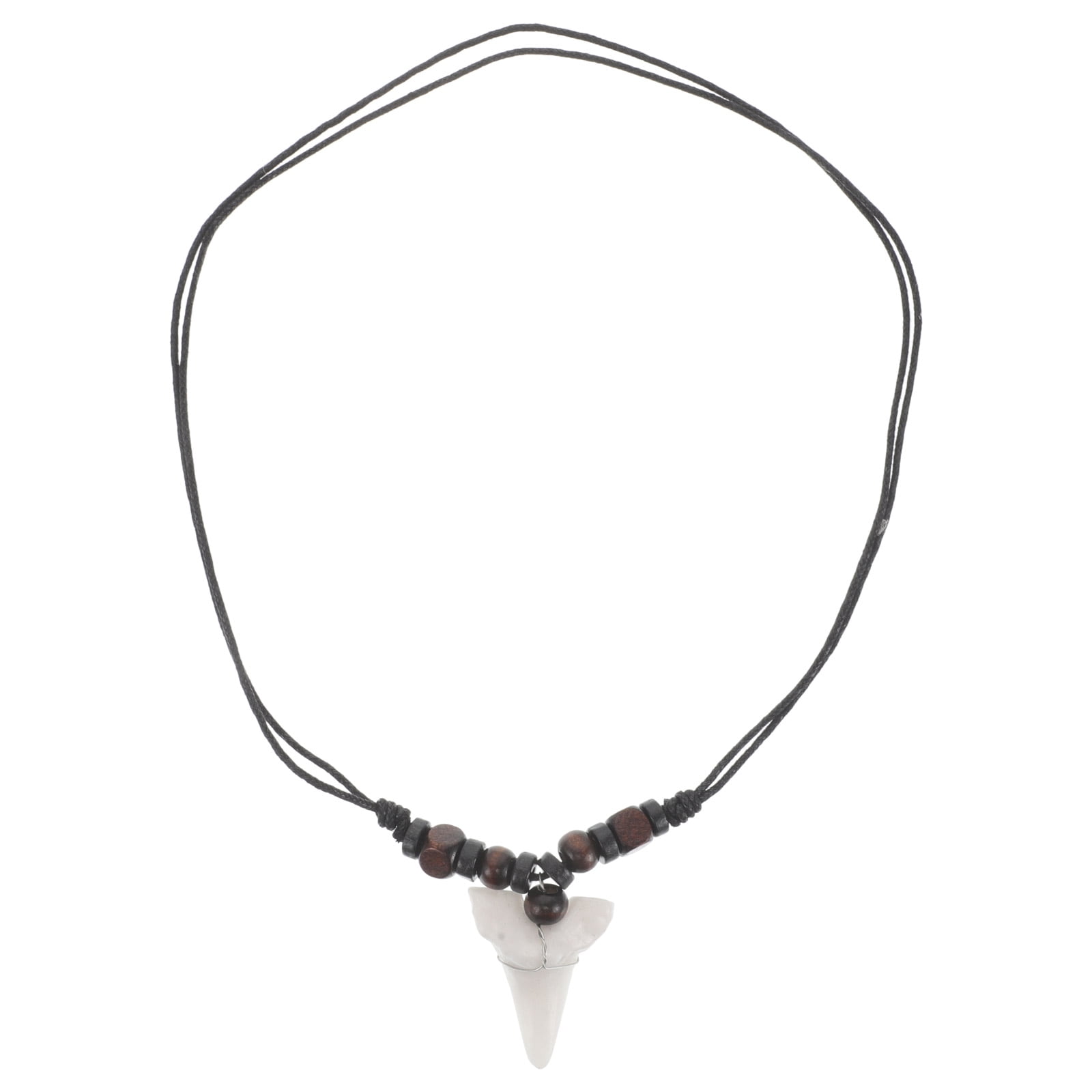 Click here for Kakowely Tooth Shark Tooth Necklace For Men Women... prices