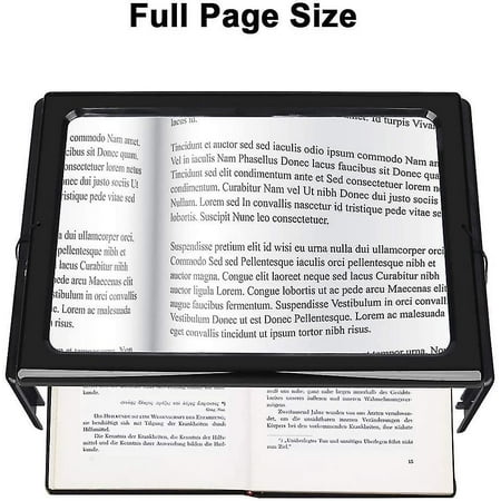 Reading Magnifiers Magnifier With Light, 3x Magnification Reading ...