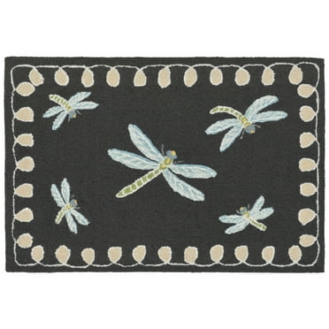 MAINSTAYS DRAGONFLY PATIO RUG - Walmart.com
