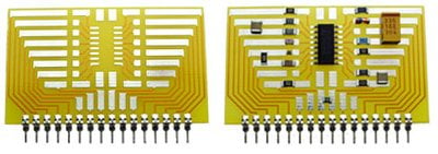 Surface Mount Adapter Board for 8,14 and 16 pin (1.125" x 1.925 ...