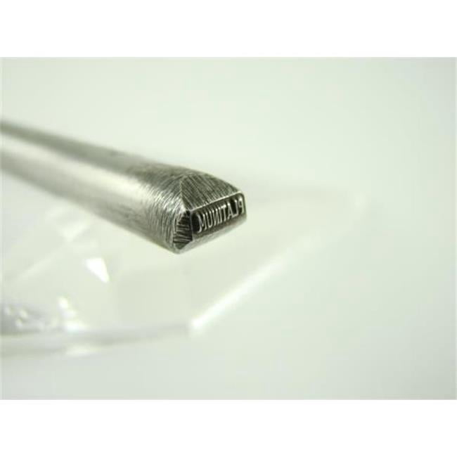 126.00 Platinum Symbol Stamp Hand Punch Rings Bars Melting Custom USA ...