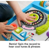 Fisher-Price DJ Music Kids Toy with Lights: Laugh & Learn Remix Record ...