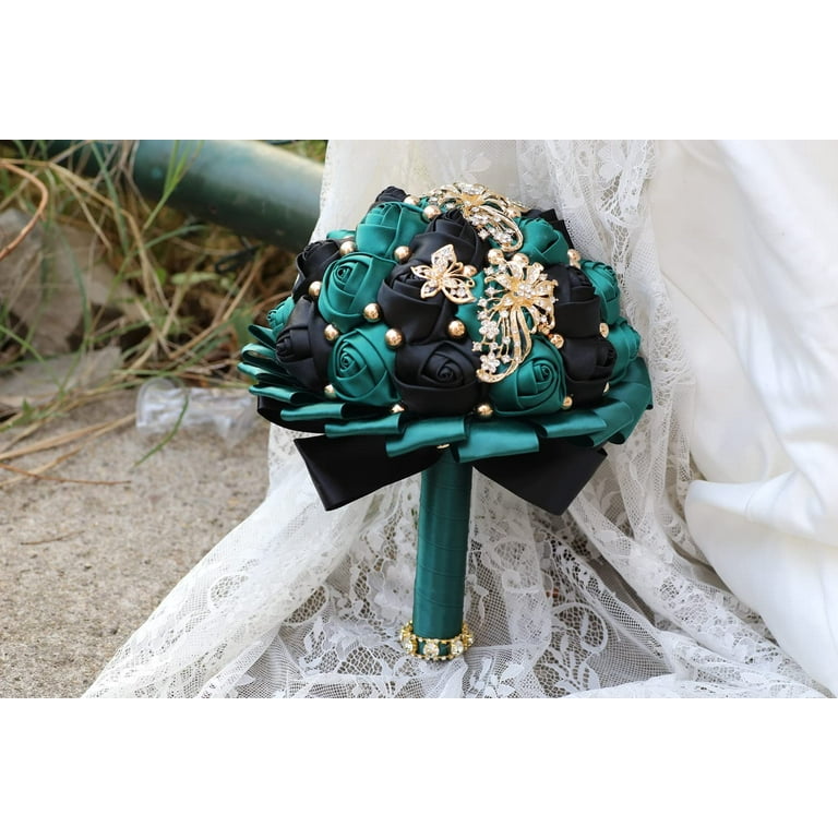 Emerald Green Wedding Bouquets