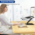 LS12 Laptop Stand with 360° Rotating Base, Ergonomic Adjustable ...