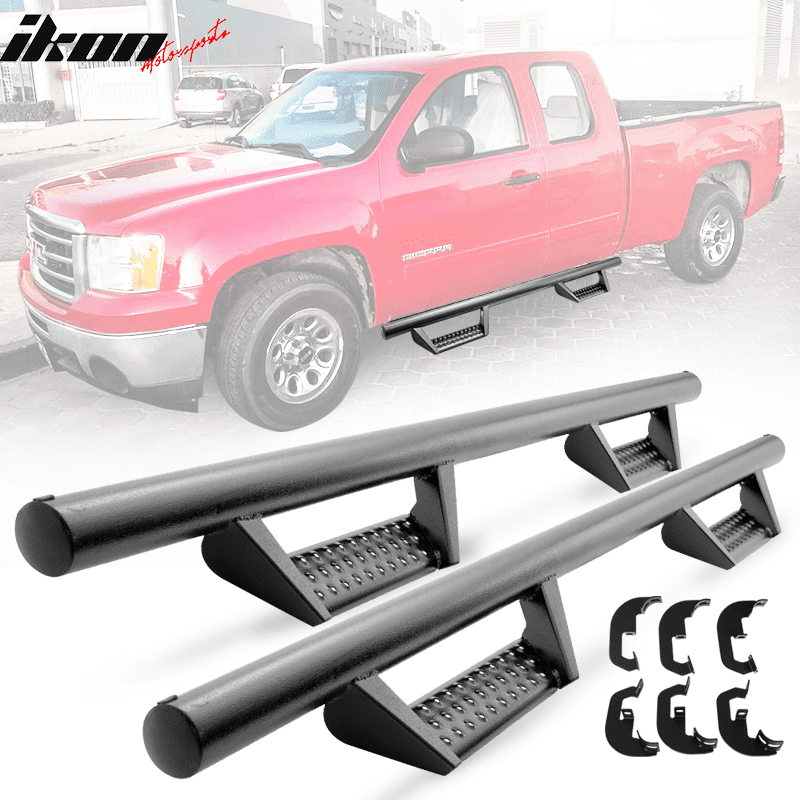 Ikon Motorsports Compatible with 07-18 Chevy Silverado Extended Cab BCK ...