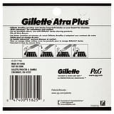 Gillette Atra Plus Men's Razor Blade Refill Cartridges with Lubrastrip ...