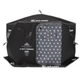 Clam Thermal Ice Shelter 6 Person Insulated Winter Hub Tent X-600 ...