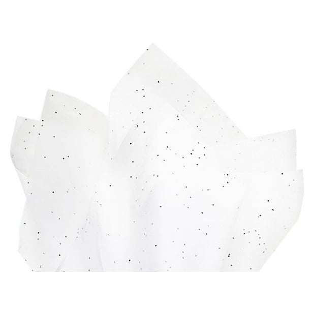 Pack Of 200, Solid White Diamond Gemstone Tissue Paper 20" X 30" Sheets ...