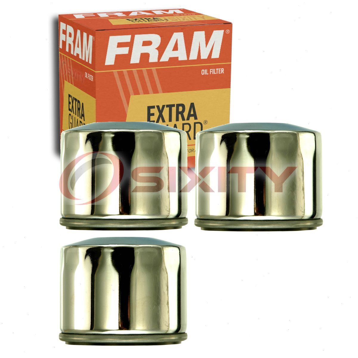 3 pc FRAM PH6019 Extra Guard Engine Oil Filters for 1822313C1 ABP/N10G ...