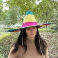 WINDLAND Mini Mexicans Sombrero Hat Straw Sombrero Hat Fiest Hat ...