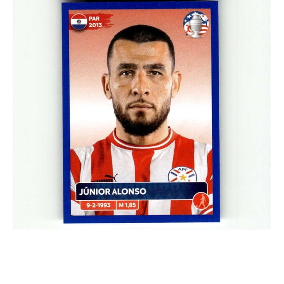 2024 Panini CONMEBOL Copa America Blue #PAR6 Junior Alonso Paraguay ...