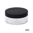ACDANC 50g Plastic Empty Loose Powder With Sieve Cosmetic Jar Makeup ...