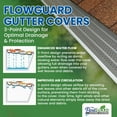 FlowGuard Gutter Guards 30-Year 5" Residential Gutter Cover System ...