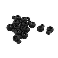 Uxcell Spring Cord Lock Plastic Cord Stopper End Fastener Double Hole ...