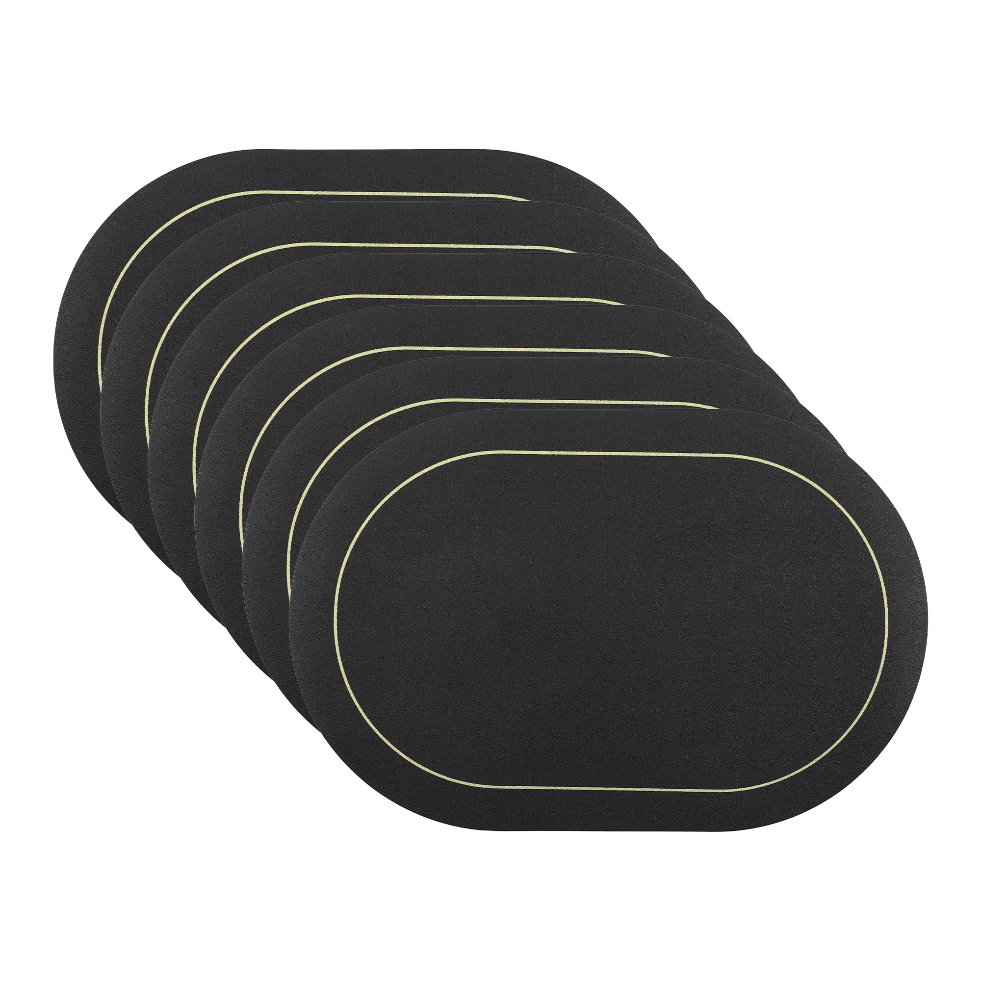 Click here for Regalwoven Set Of 6 Placemats  Faux Leather Placem... prices