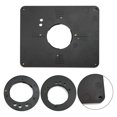 Woodworking Router Insert Plate Set Heavy Duty Predrilled Holes ...