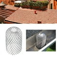 Roof Gutter Guard Filters Expand Aluminum Filter Strainer Stops Drain ...
