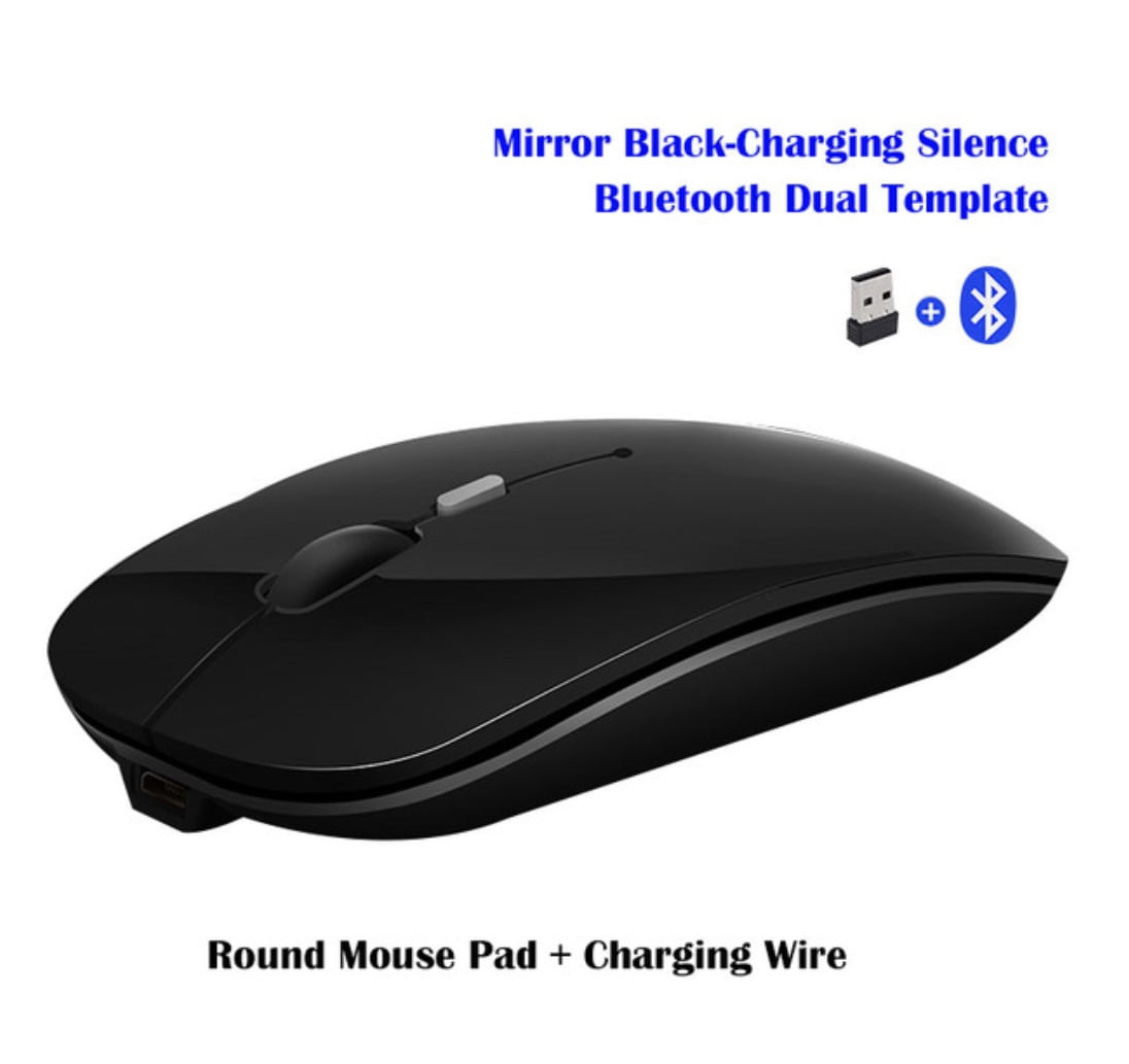 Wireless Mouse Rechargeable Wireless Bluetooth Dual-mode Mouse Laptop ...