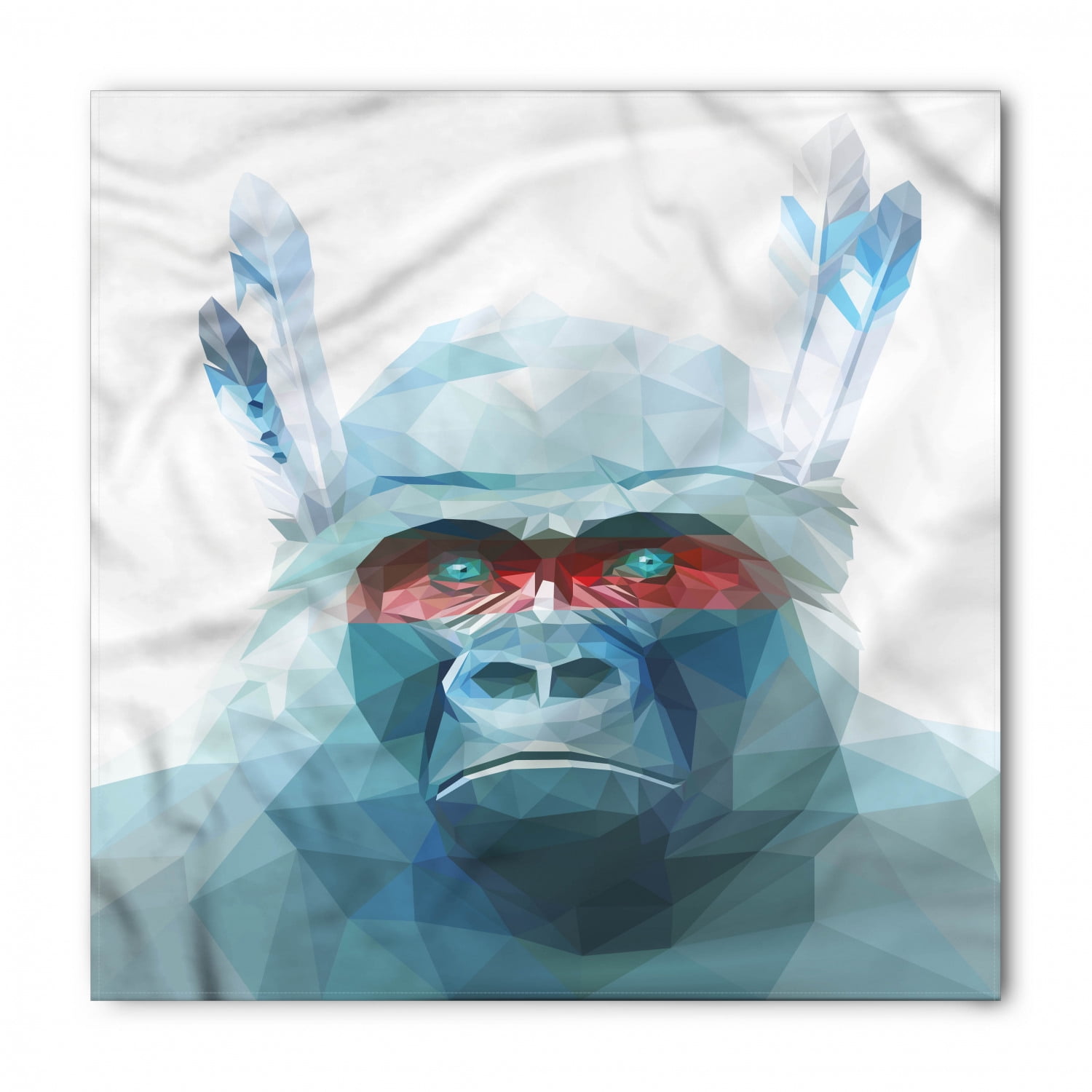 Psychedelic Bandana, Wild Monkey, Unisex Head and Neck Tie, by ...