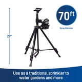 "Orbit Garden Sprinkler Tripod, Motion Sensor Activated, Adjustable 28 ...