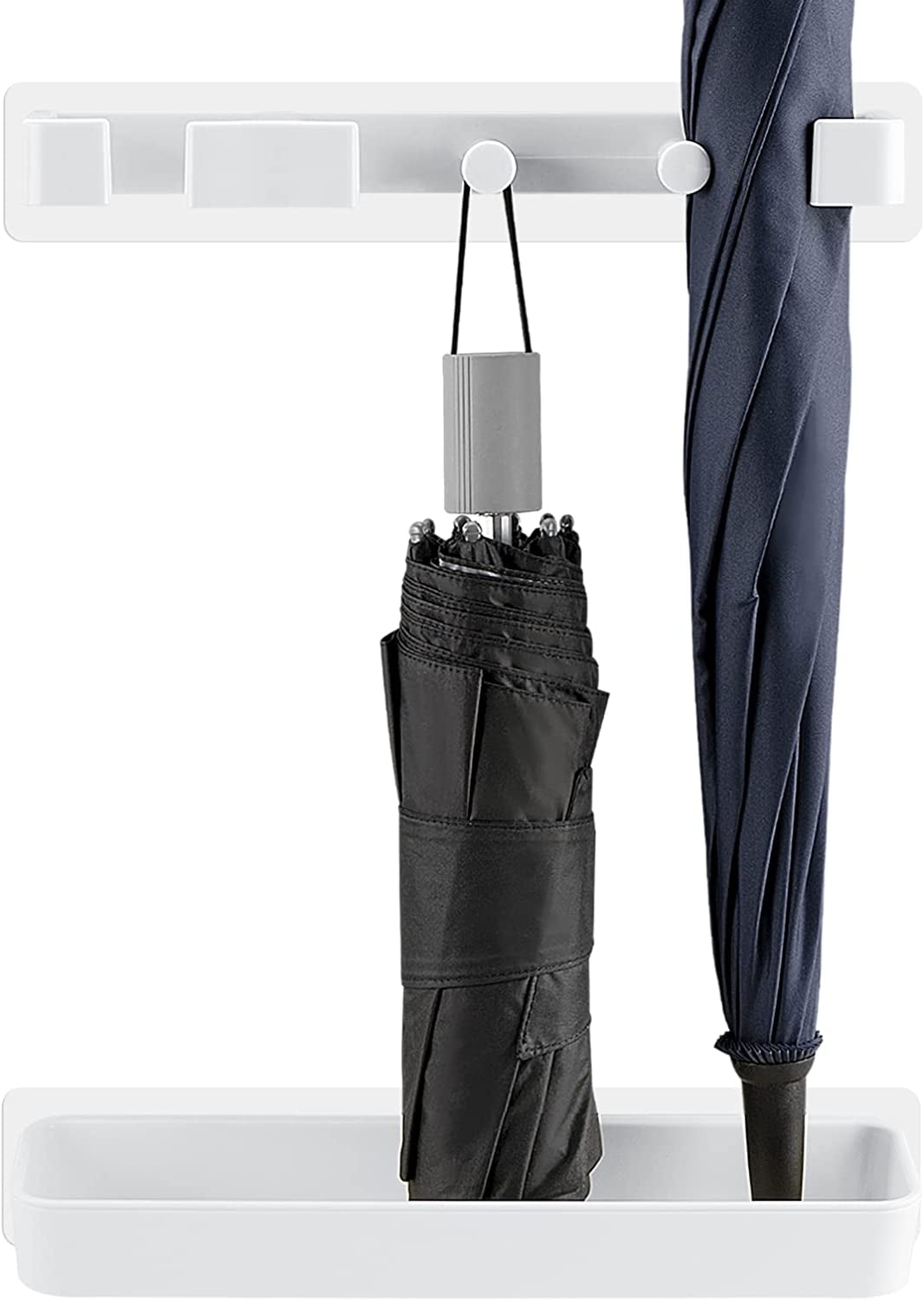 DODAMOUR Wall Mounted Umbrella Stand Holder, Umbrella Holder Rack with ...