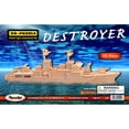 Puzzled 3D Naval Ships Wooden Puzzle Bundle - Submarine, Destroyer ...