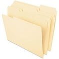 File Folders, Letter Size, 1/3 Cut, Manila, 100 per Box (752 1/3 ...