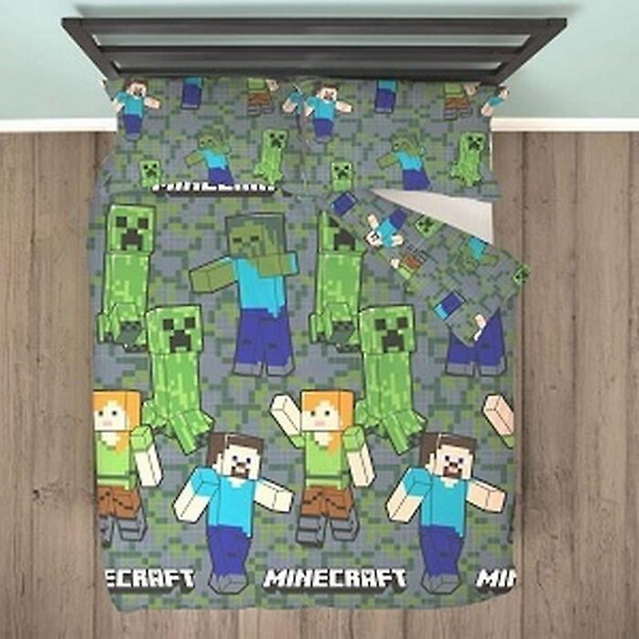 Click here for Yizuba Minecraft Cargo Duvet Cover Set prices