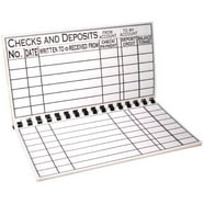 10 Pack Large Print Low Vision Checkbook Transaction Registers ...
