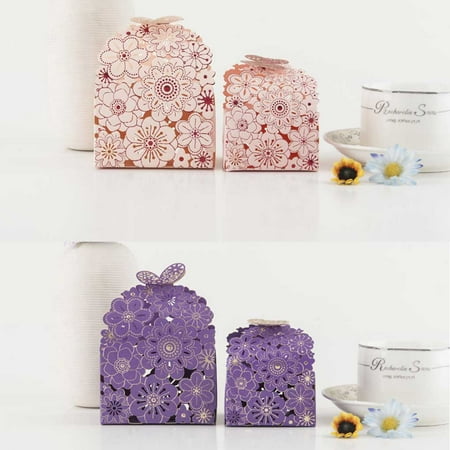 50 Pieces Gifts Box Festival Party Guests Present Biscuit Organization ...