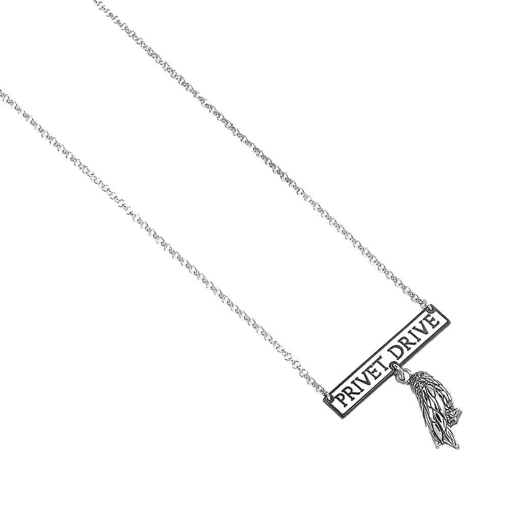 Harry Potter Sterling Silver Hedwig Privet Drive Necklace - Walmart.com