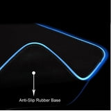 RGB Glowing Gaming PC Mat: Large Extended Soft LED Mouse Pad, XL Long ...