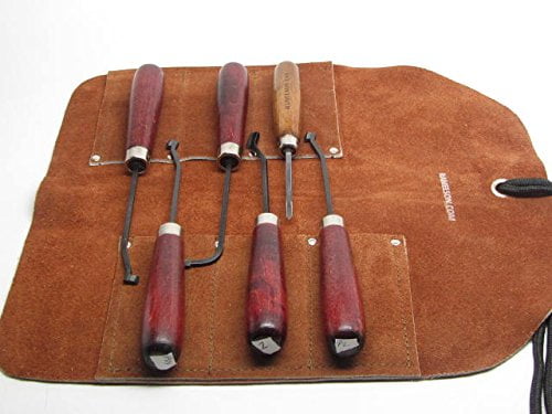 6pc Ullman Doiron Single Lined Carbide Tipped Checkering Tool Set ...