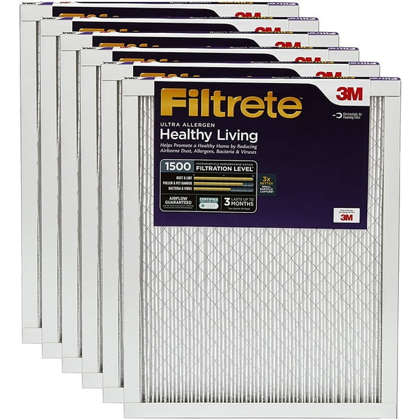 Filtrete Healthy Living Ultra Allergen Reduction AC Furnace Air Filter ...