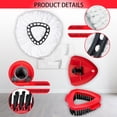 7-piece replacement heads for 1 tank mops, microfiber rotating mop ...