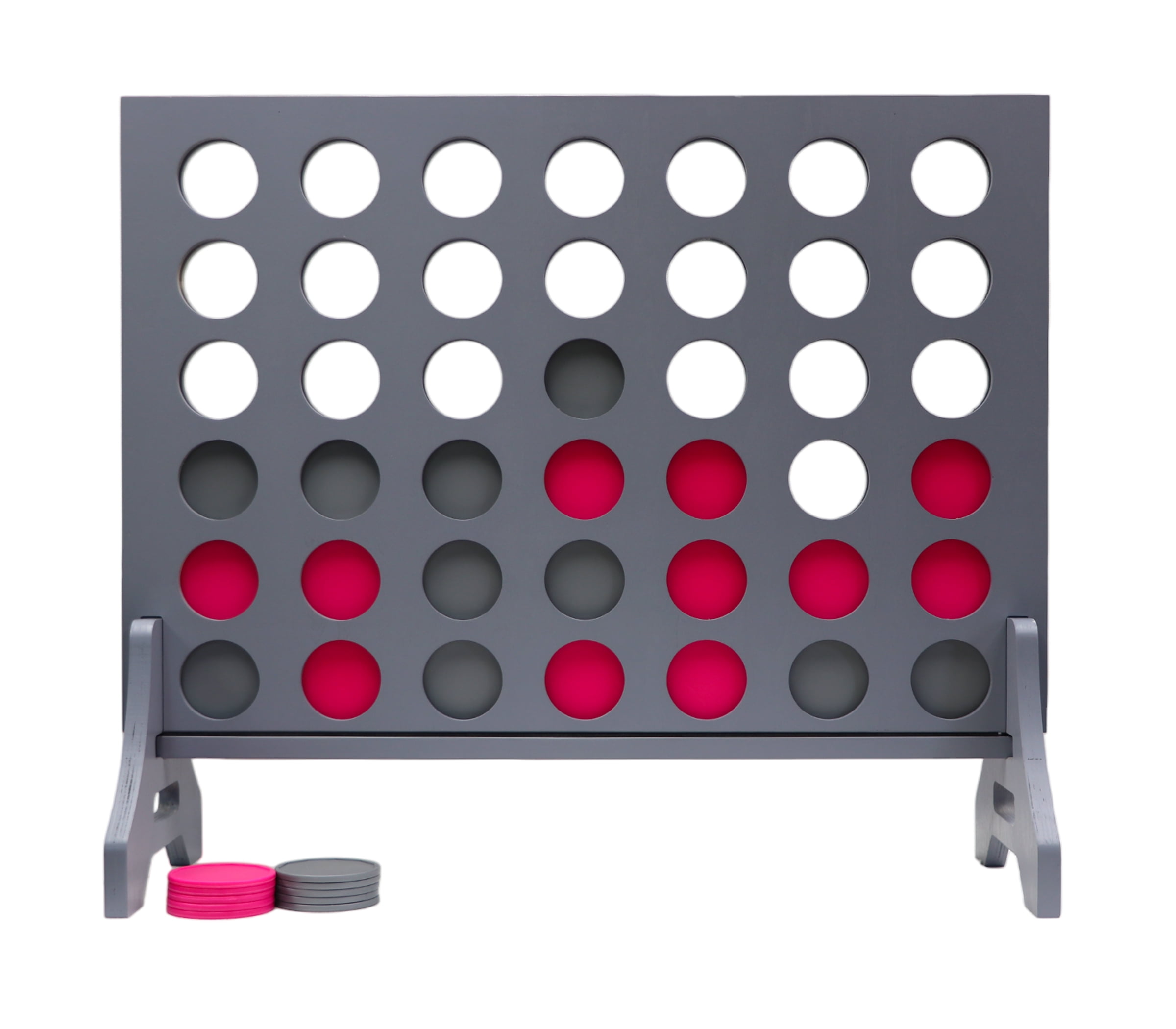 Tailgating Pros Premium Giant Four in a Row with Carrying Case - Jumbo ...