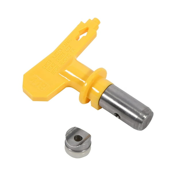 Sprayer Tips, Yellow Airless Paint Sprayer Tips Useful Reversible ...
