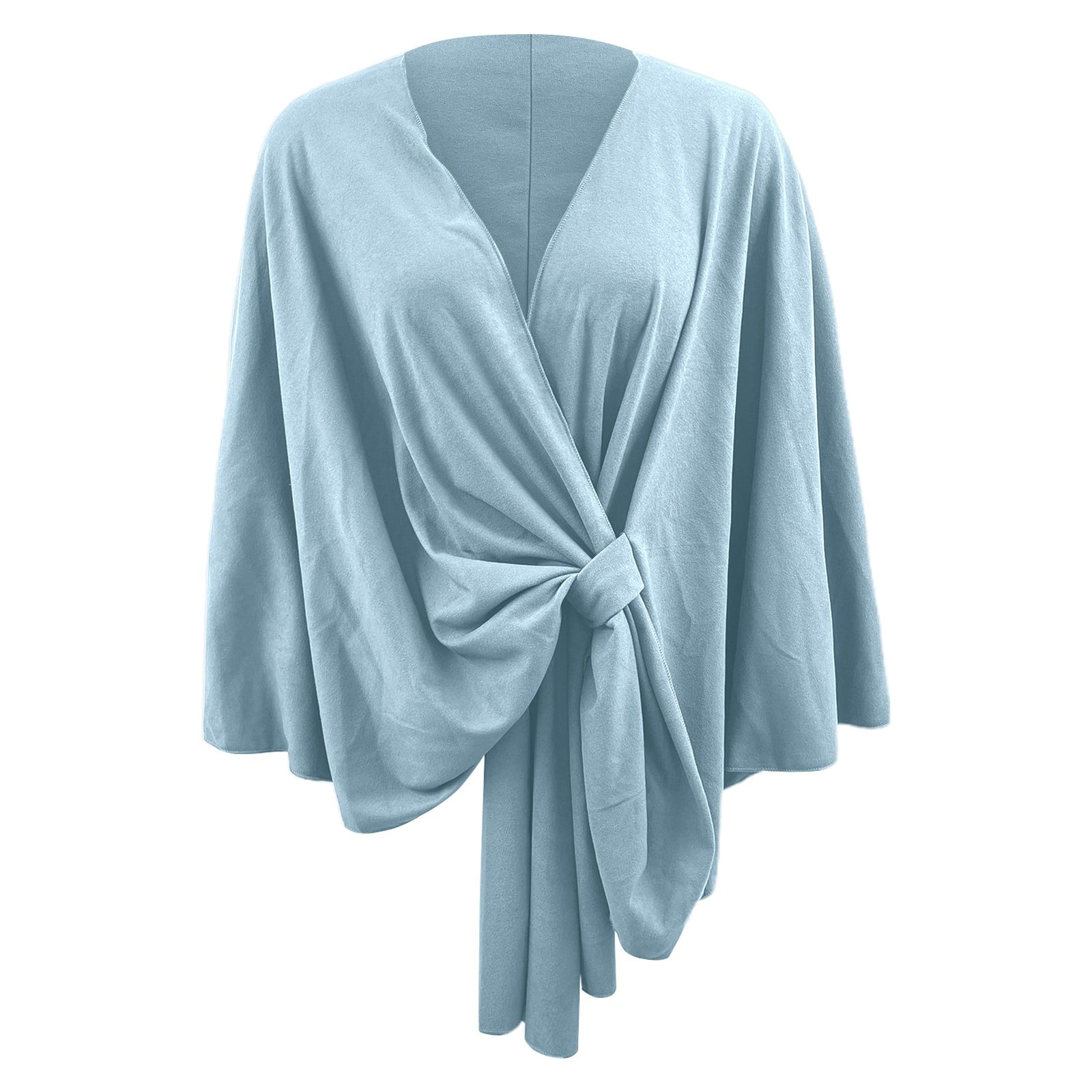 Click here for Hhsfeifuuu Elegant Solid Color Shawl Cape For Wome... prices