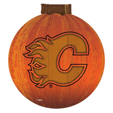 Calgary Flames 12" x 12" Wood Wall Sign - Walmart.com