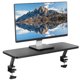 VIVO Black 26" Clamp-on Desk Shelf | Monitor Laptop Riser Desk ...