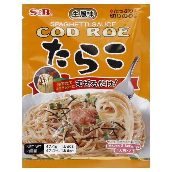 S&B Japanese Cod Roe Tarako Spaghetti Sauce, 1.69-Ounce | Walmart Canada
