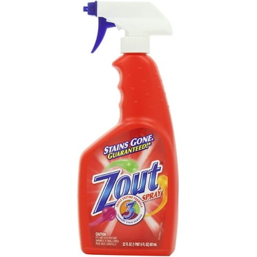 Zout Stain Remover Spray 22 oz Bottle Pack of 12 - Walmart.com