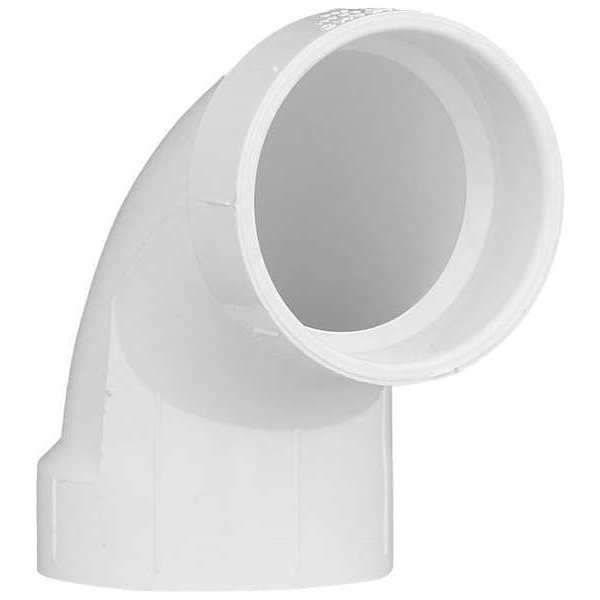 2PC ZoroSelect PVC Elbow, 90 Degrees, Hub, 2 in Pipe Size - Walmart.com